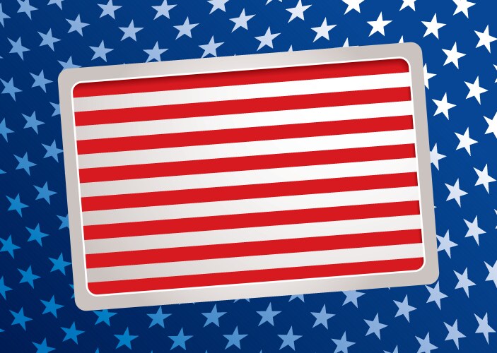 Usa background design Royalty Free Vector Image
