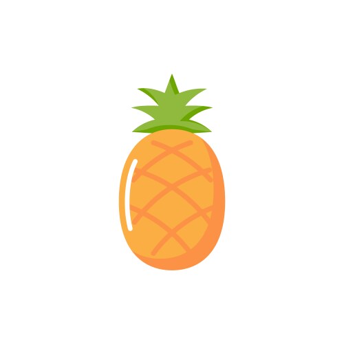 Raspberry icon flat berry Royalty Free Vector Image