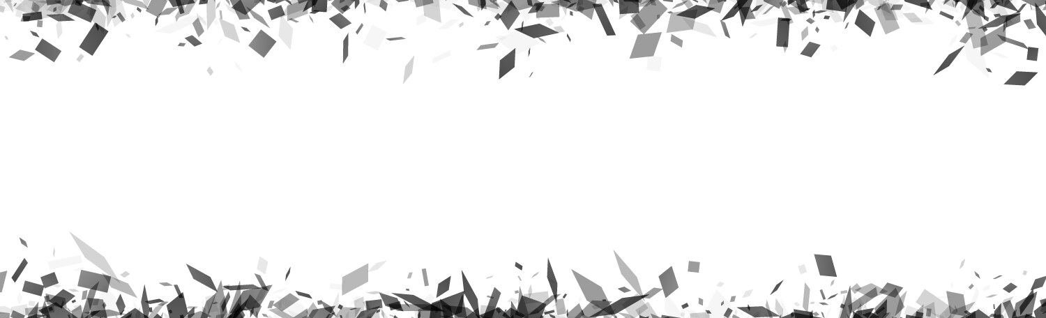 Grayscale shards frame Royalty Free Vector Image