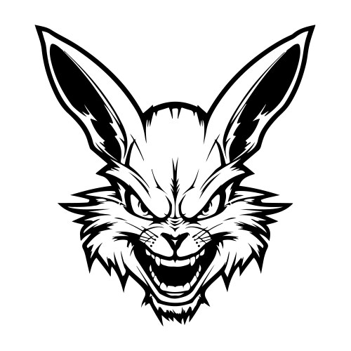 Angry Rabbit Vector Images (over 1,000)
