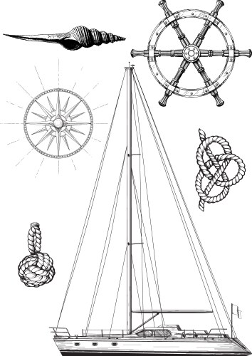 Pirate set Royalty Free Vector Image - VectorStock