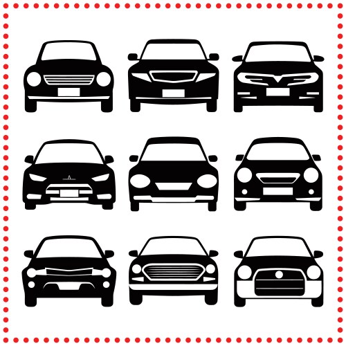 Car Front Vector Images (over 36,000)