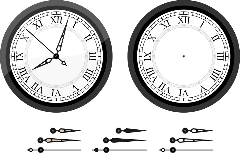 Clock Face no Hands Vector Images (over 9,500)