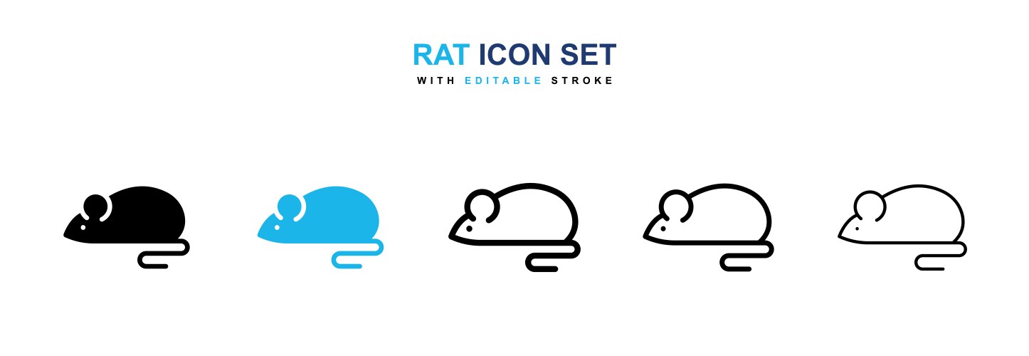 Rat Outline Vector Images (over 6,100)