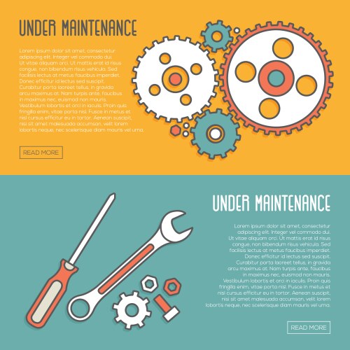 Under Maintenance Vector Images (over 3,700)