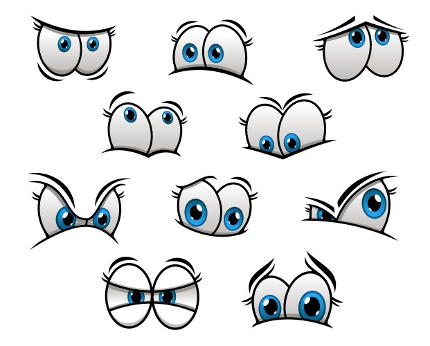 Cartoon Eyes Vector Images (over 280,000)