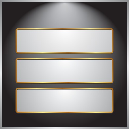 Panel banners Royalty Free Vector Image - VectorStock