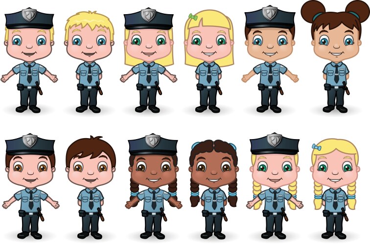 Police Child Vector Images (over 1,600)