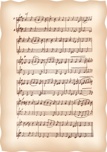 Sheet Music Vector Images (over 17,000)