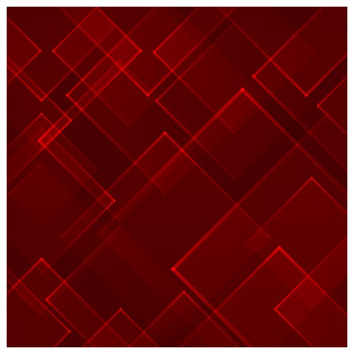 Abstract red laser beam transparent isolated Vector Image