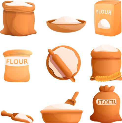 Cartoon Flour Vector Images (over 9,500)