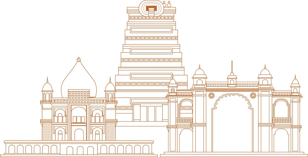 Delhi Monuments Vector Images (over 1,400)