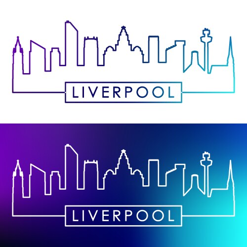 Liverpool Skyline Vector Images (over 230)
