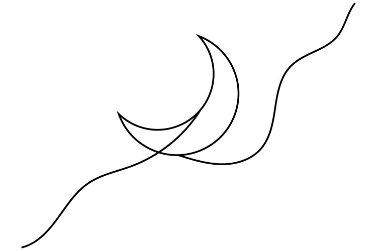 Moon Line Drawing Vector Images (over 14,000)