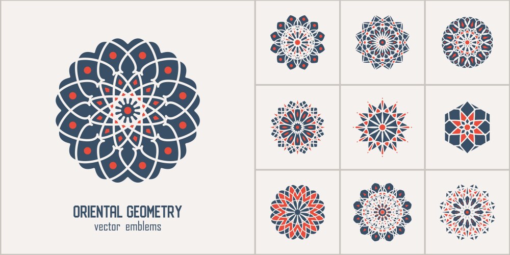 Arabic Geometric Vector Images (over 87,000)