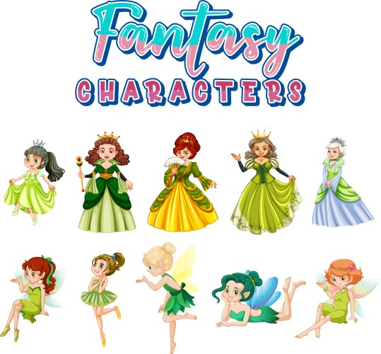 Fantasy Characters Vector Images (over 150,000)