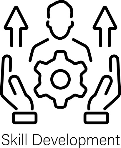 Learning skill Royalty Free Vector Image - VectorStock