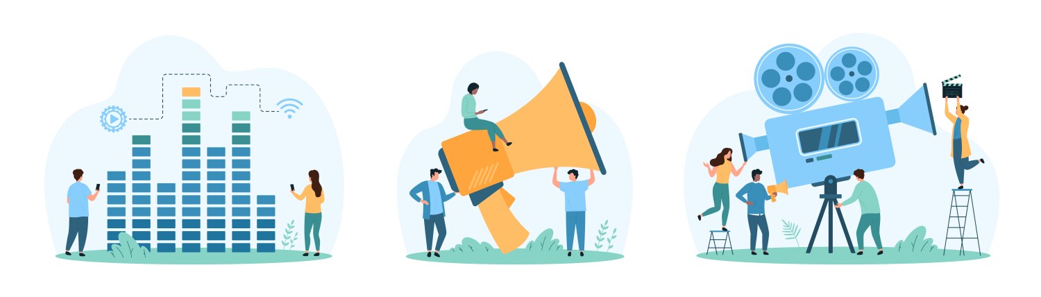 Announcement Cartoon Vector Images (over 44,000)
