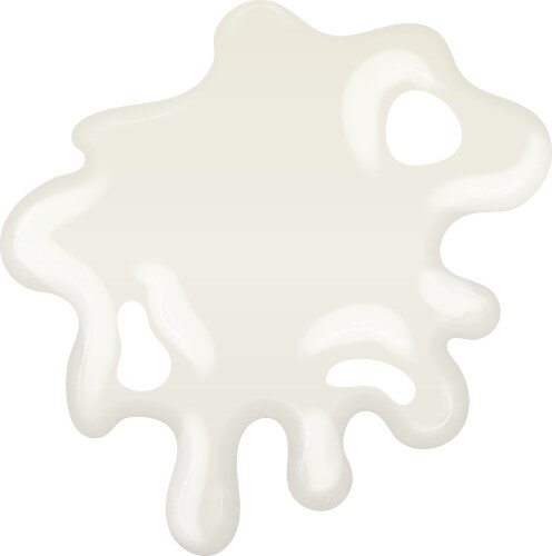 Yogurt text effect dairy product 3d font style Vector Image