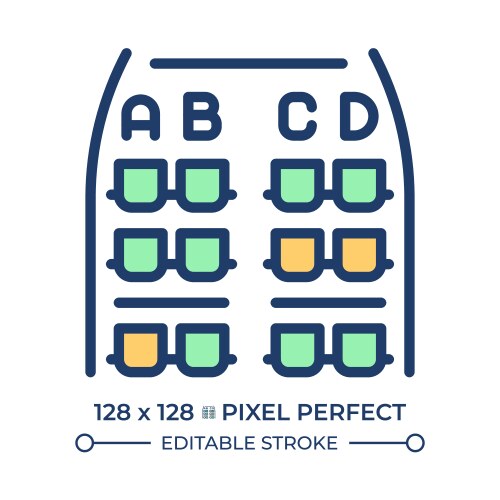 Airplane Seat Layout Vector Images (over 370)