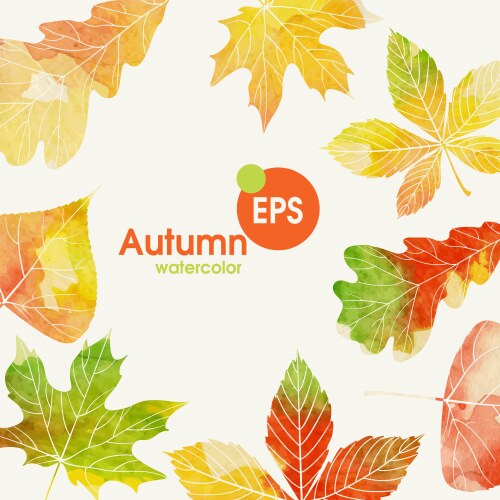 Magic autumn background Royalty Free Vector Image