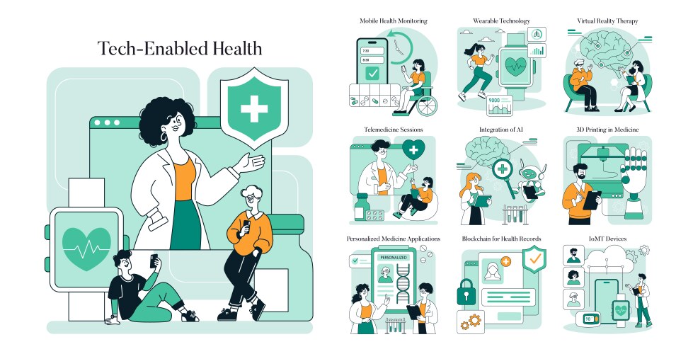 Healthcare Solutions Vector Images (over 4,600)