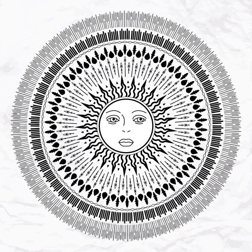 Medieval Sun Vector Images (over 2,500)