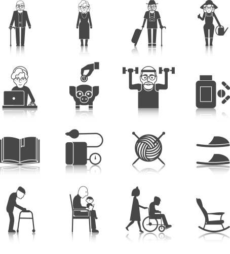 Senior Vector Images (over 87,000)