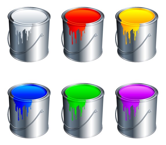 Paint concept Royalty Free Vector Image - VectorStock