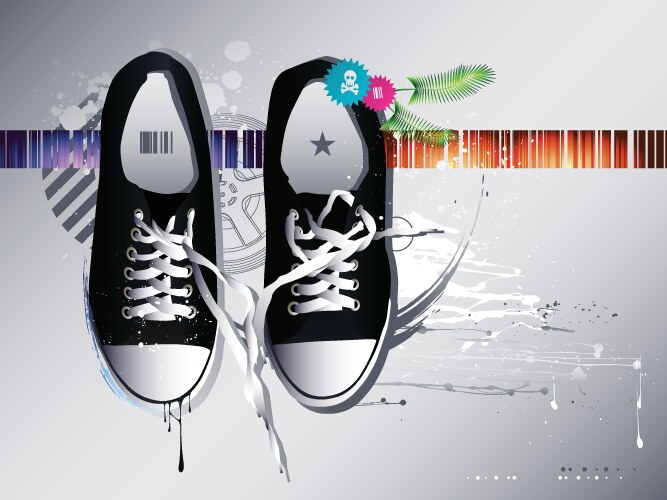 Shoes Black and White Vector Images (over 88,000)