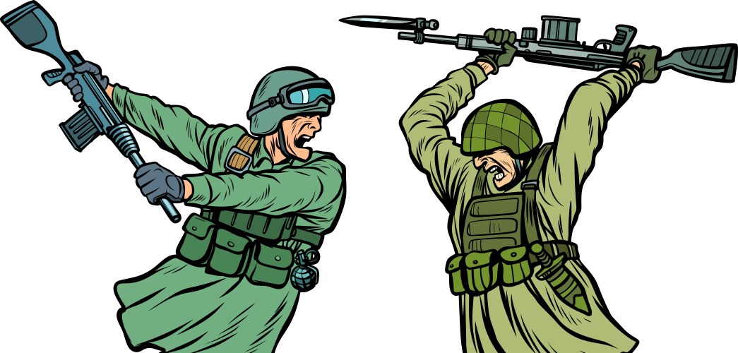 Cartoon Soldiers Vector Images (over 22,000)