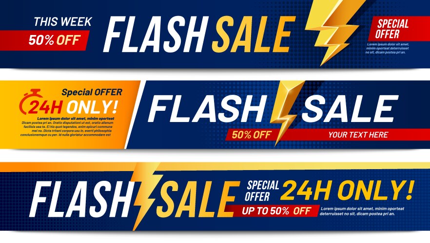 Flash Sale Vector Images (over 23,000)