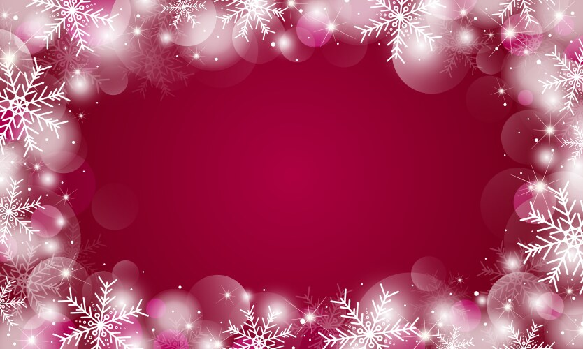 Background with purple christmas balls Royalty Free Vector