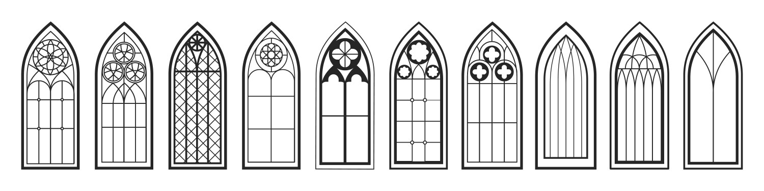 Gothic Border Vector Images (over 8,200)