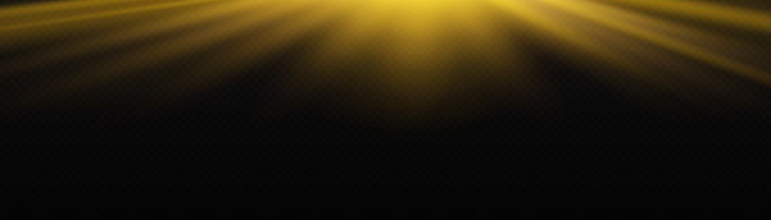 Sun rays light on black background Royalty Free Vector Image