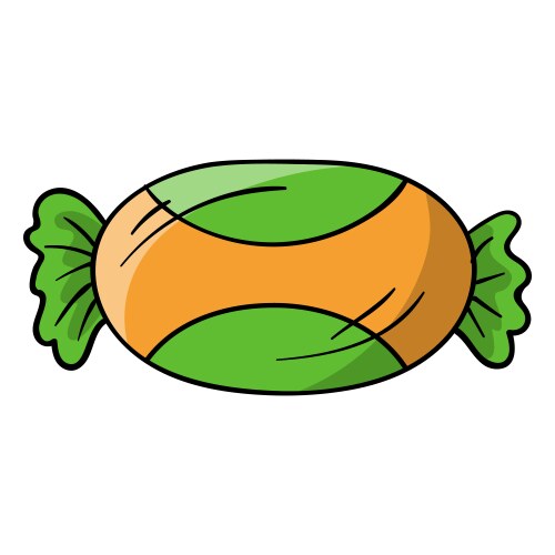 Cartoon wrapped candy Vector Images & Graphics for Commercial Use ...