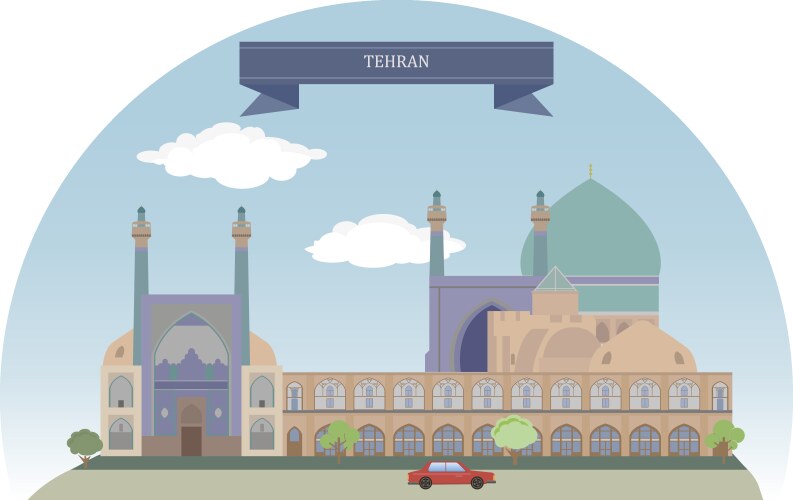 Iran Royalty Free Vector Image - VectorStock