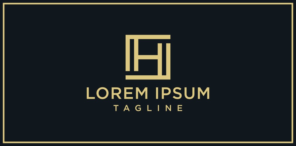 Initial Square Logo (36692579) – Royalty-Free Vector | VectorStock