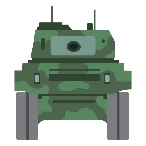 Military Tank Top View Vector Images (52)