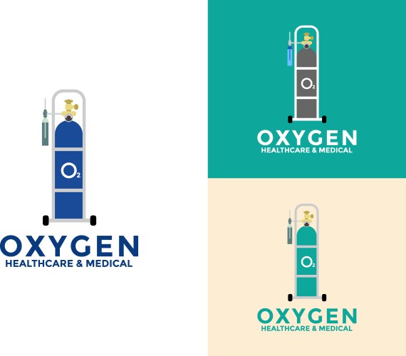 Medical oxygen mask logo icon Royalty Free Vector Image