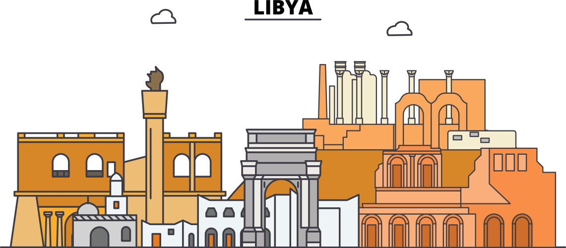 Pretoria skyline horizontal banner Royalty Free Vector Image