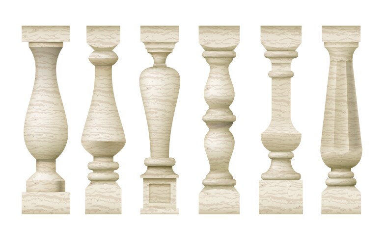 Balcony Stone Baluster Vector Images (over 140)