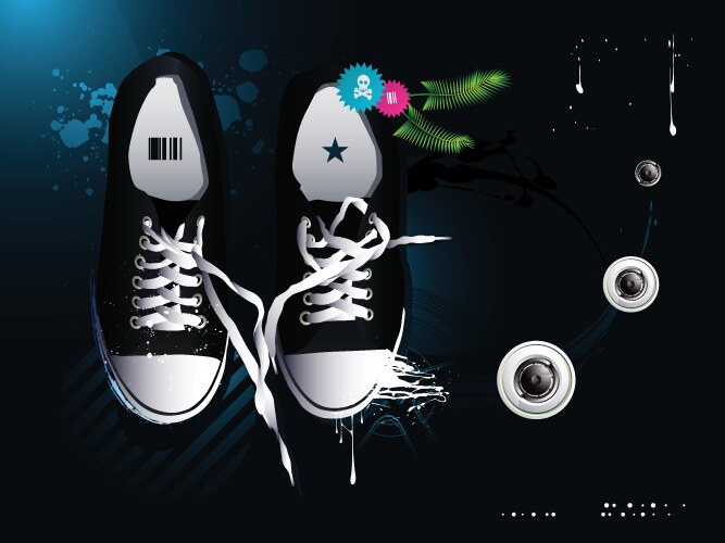 Shoes Black and White Vector Images (over 88,000)