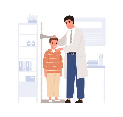 Kids height chart Royalty Free Vector Image - VectorStock