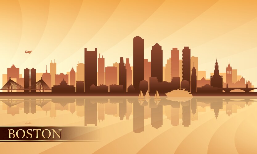 Boston Skyline Vector Images (over 470)
