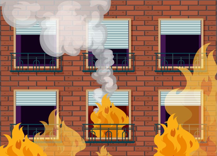 Building Fire Clipart Vector Images (over 290)