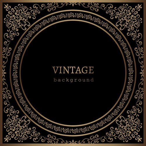 Gold and Black Border Frame Vector Images (over 81,000)