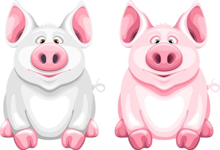 Cartoon Pig Face Clip Art