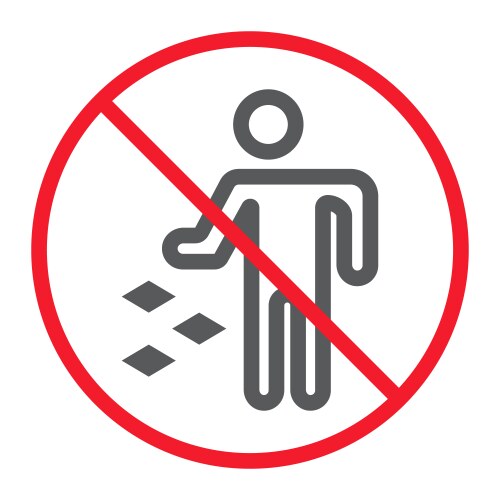 Dont Throw Rubbish Sign Vector Images (over 170)