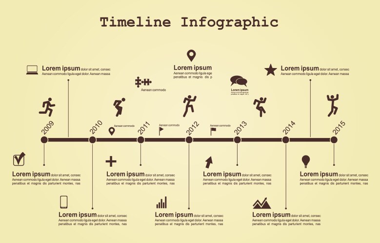 Timeline Vintage Vector Images (over 940)